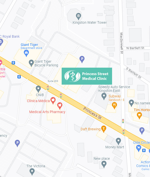 Contact – Princess Street Medical Clinic